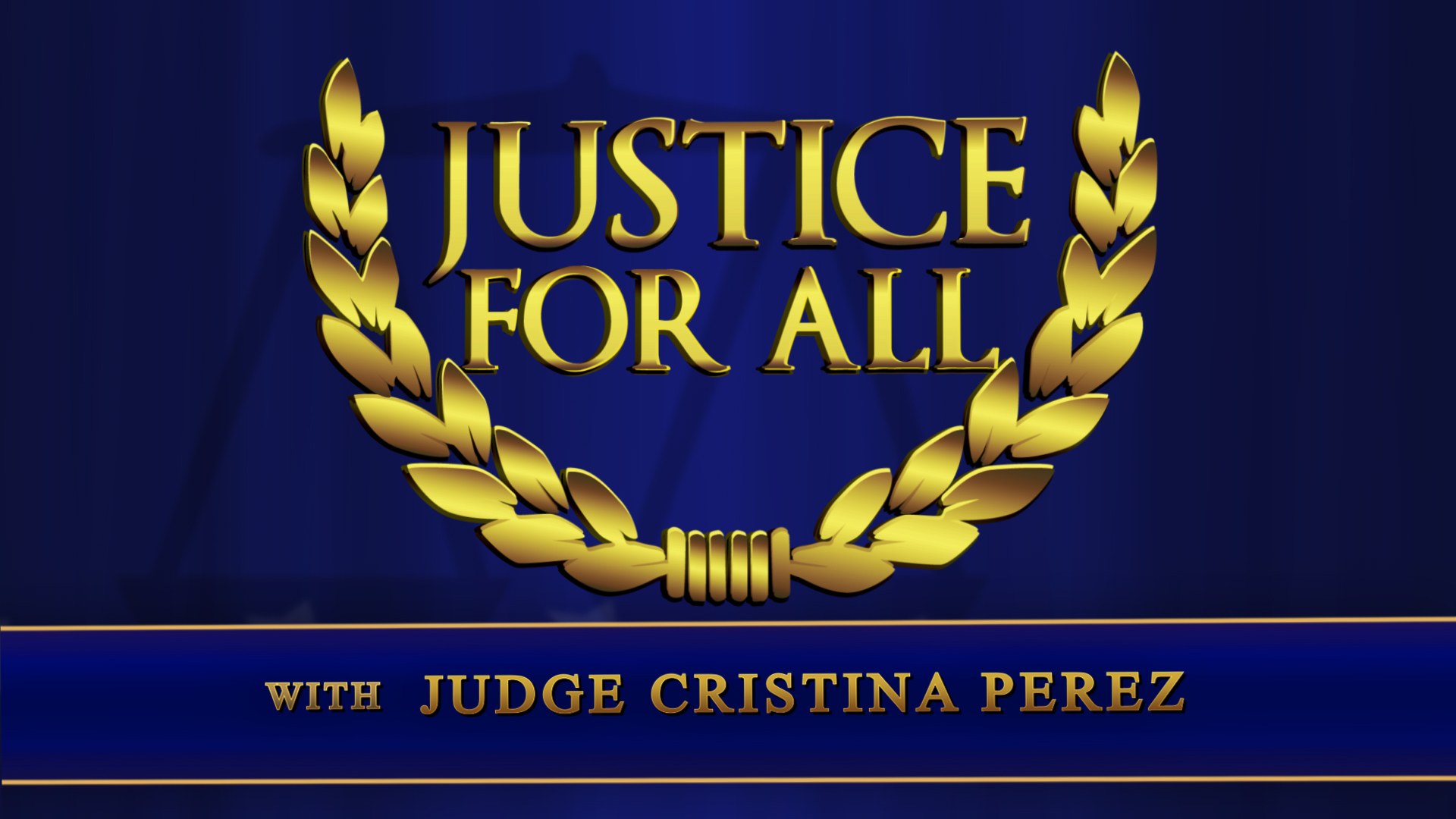 Justice For All with Cristina Perez